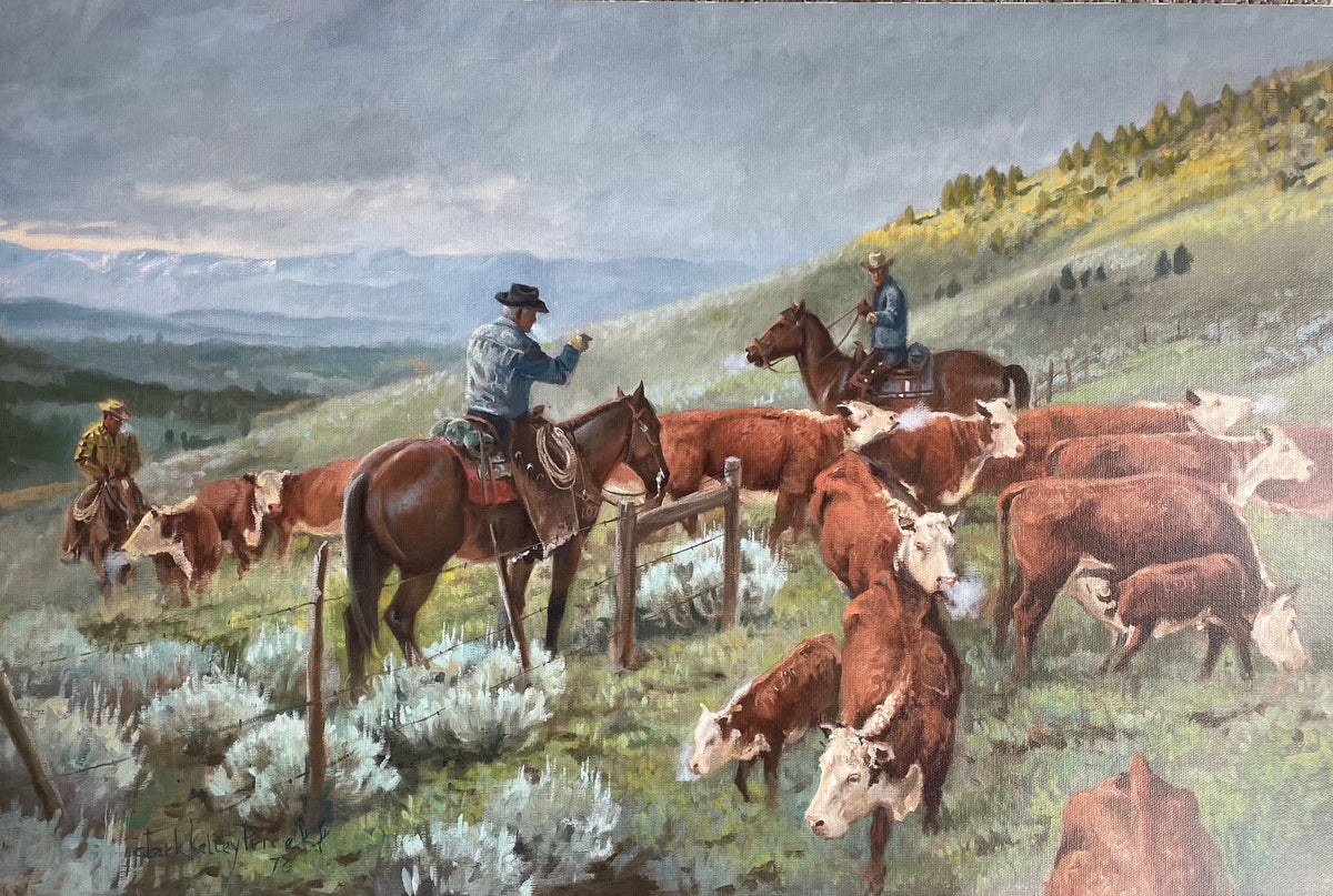 "The Lott Round Up" 9x14 Canvas (Not Mounted) - Collector's Item ...